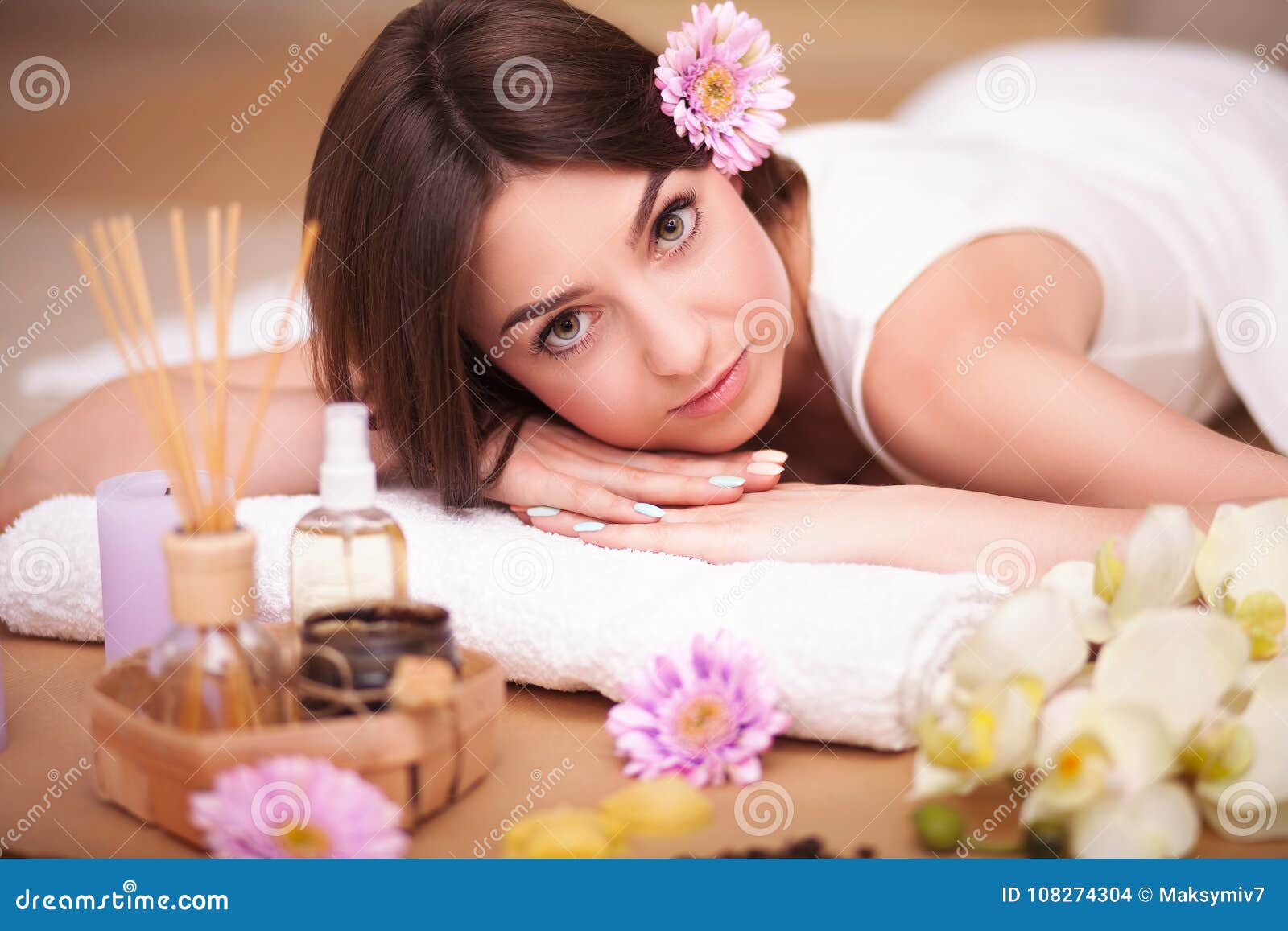 Spa. Body Care. Spa Body Massage Treatment. Stock Photo - Image of ...