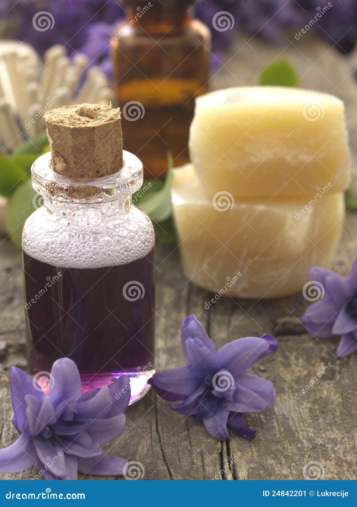 Spa bottles stock image. Image of oils, makeup, glass - 24842201