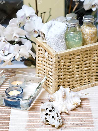 Spa bottles stock photo. Image of life, aromatherapy, hotel - 4027464