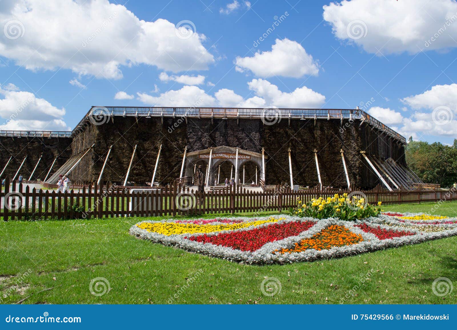 Spa - Brine Graduation Towers Stock Photo - Image of towers, plant ...