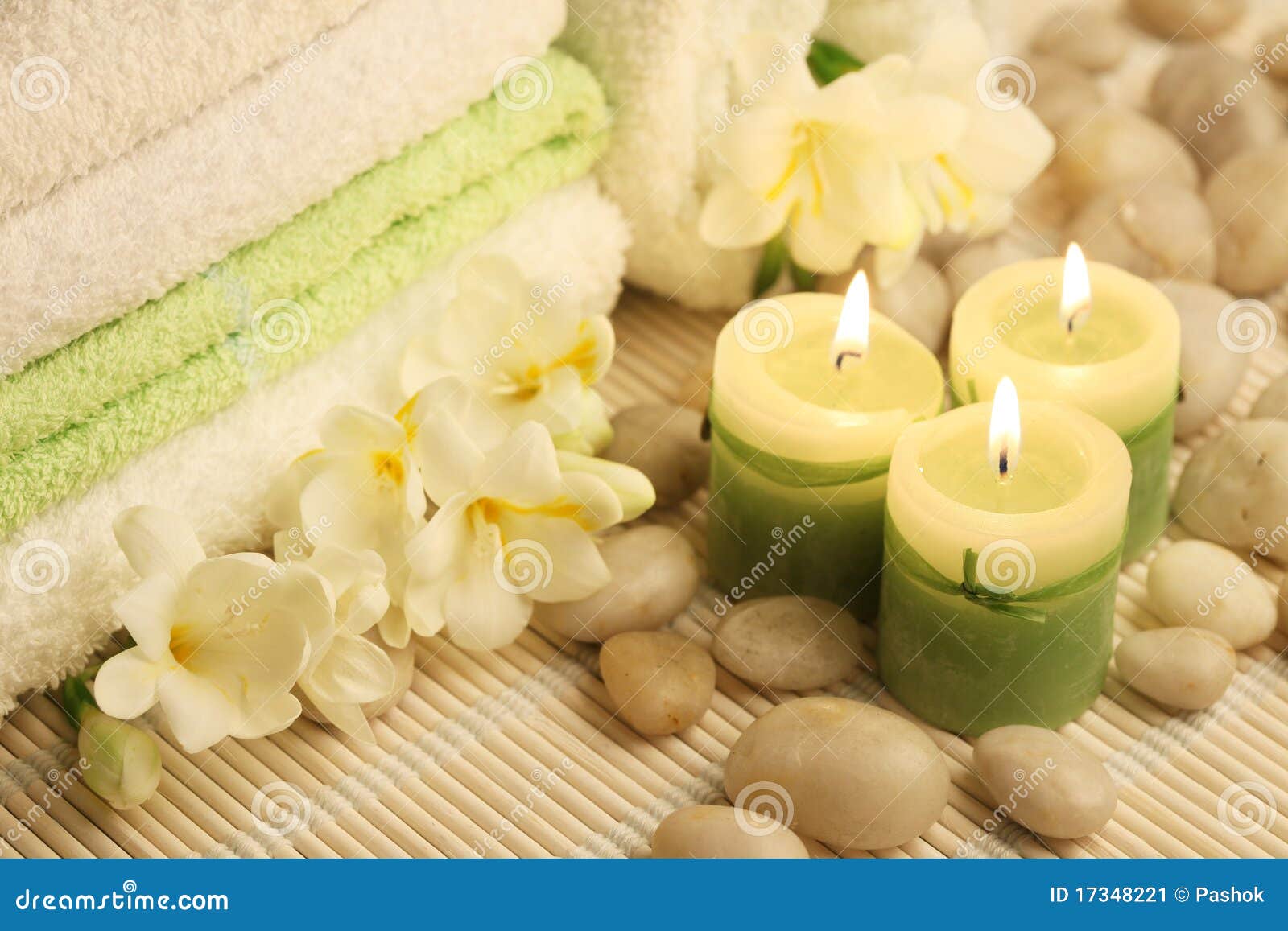 Spa candles stock image. Image of beauty, candid, hygiene - 17348221