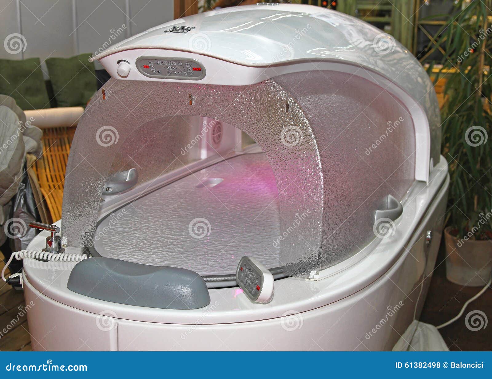 Spa Capsule stock photo. Image of hygiene, steam, hydro - 61382498