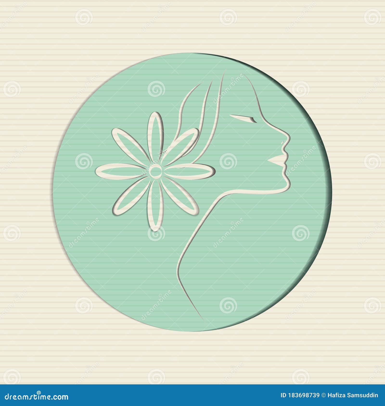 Spa Card. Vector Illustration Decorative Background Design Stock Vector ...