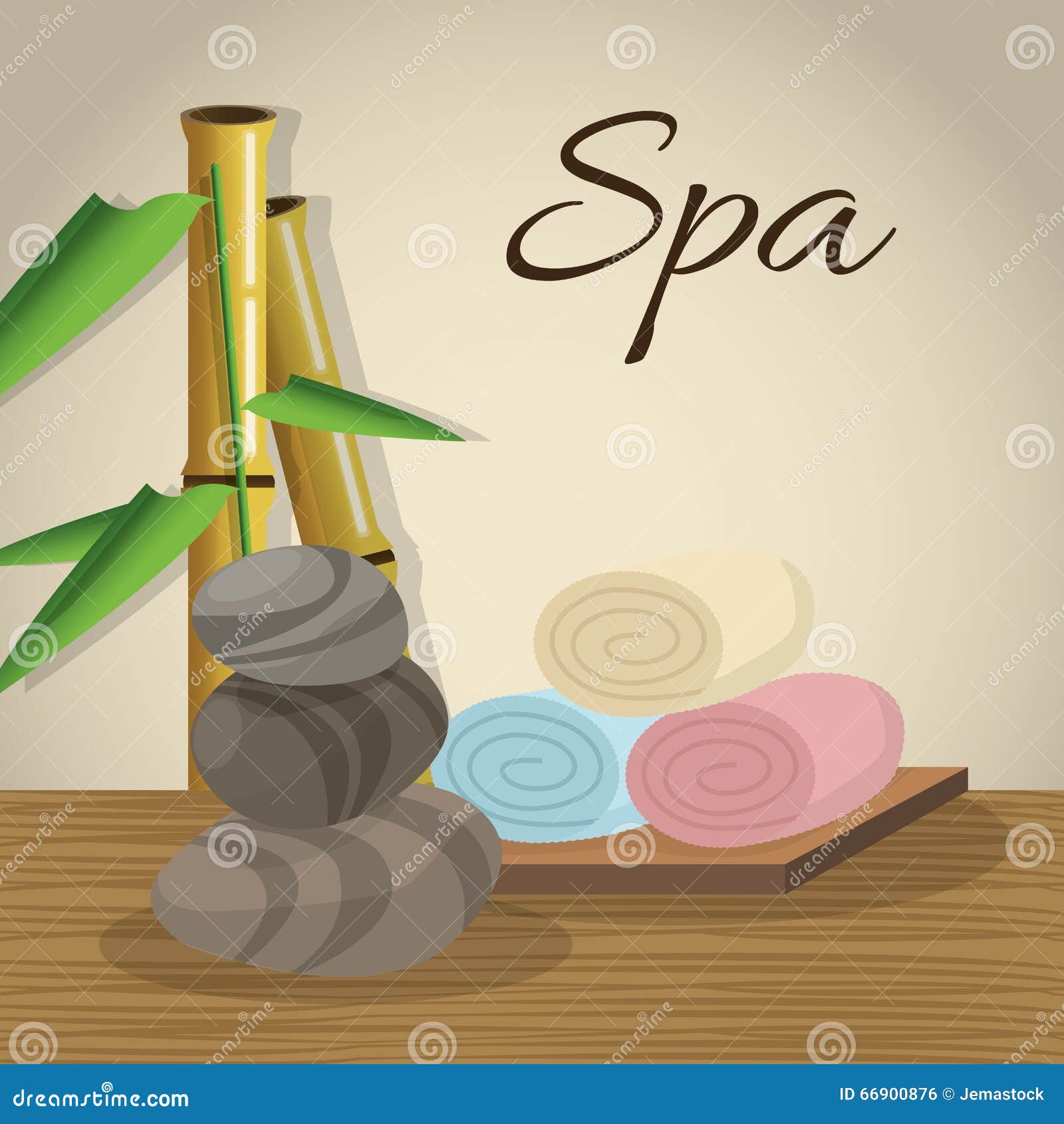 Spa center design stock vector. Illustration of fresh - 66900876