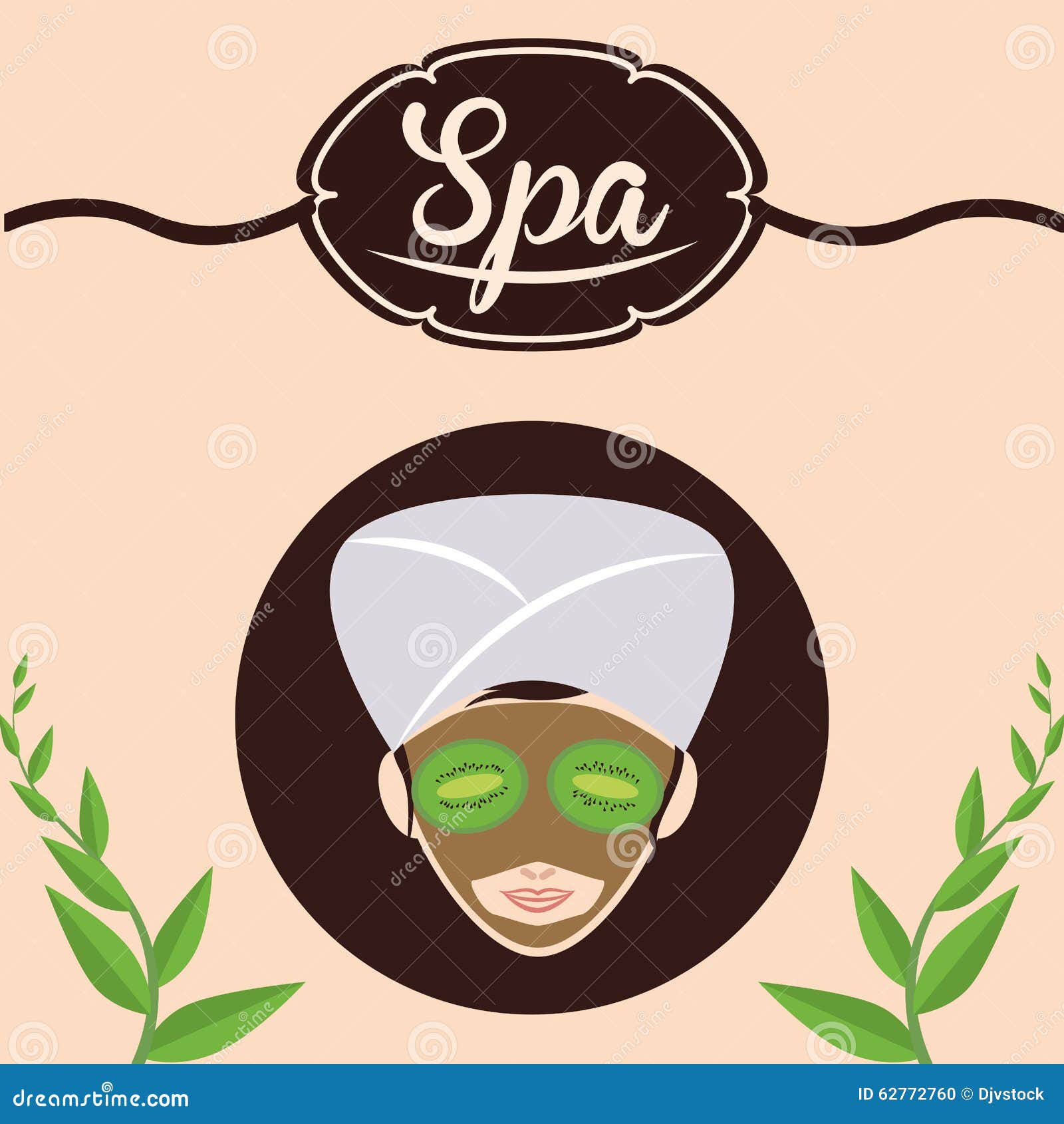 Spa center design stock vector. Illustration of care - 62772760