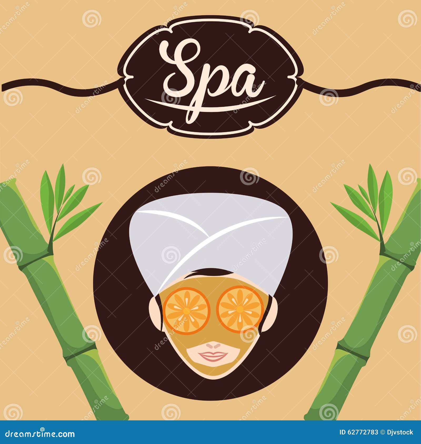 Spa center design stock vector. Illustration of female - 62772783