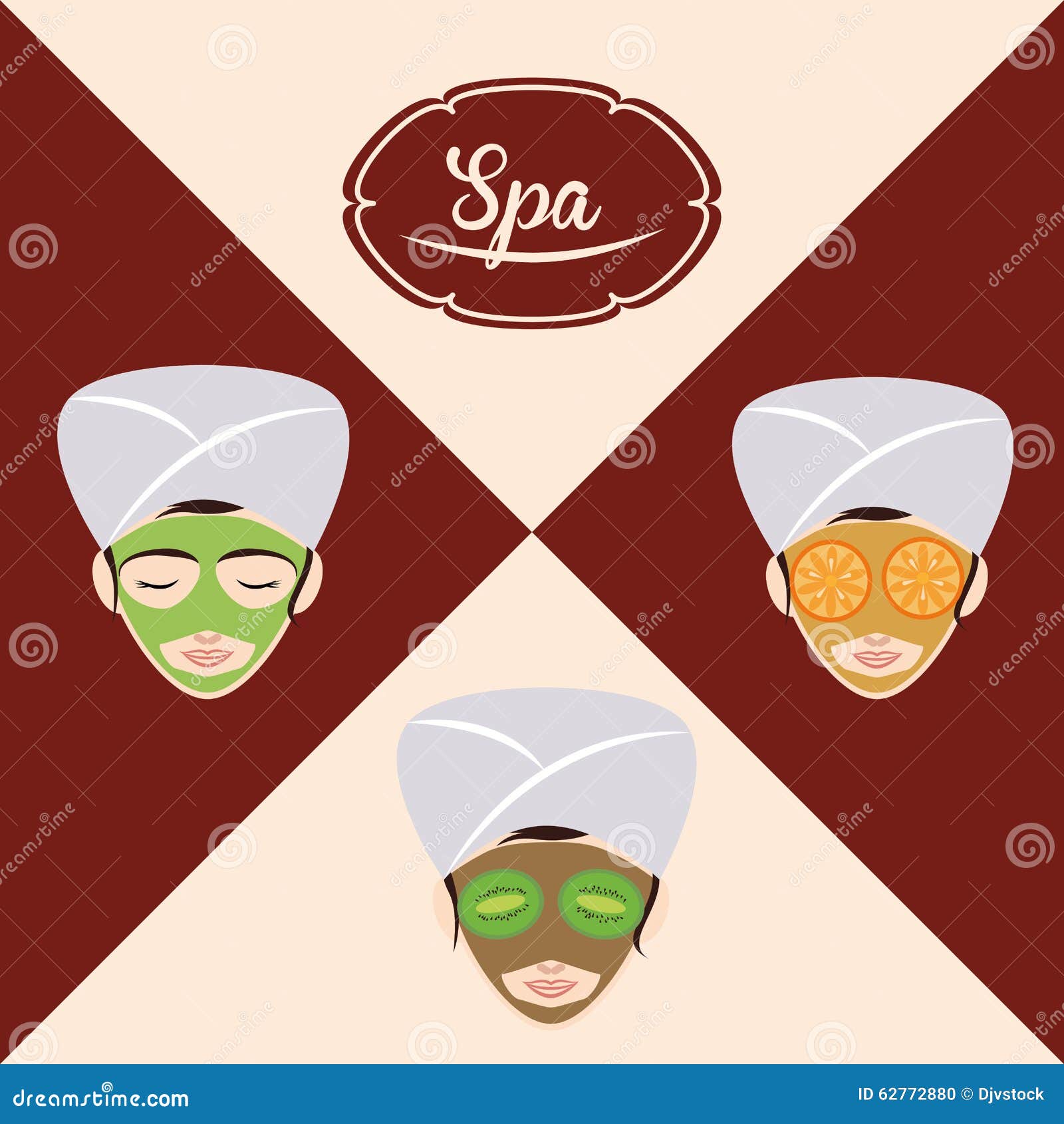 Spa center design stock vector. Illustration of health - 62772880