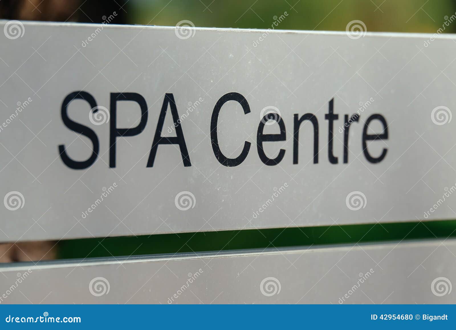 Spa centre sign stock photo. Image of beauty, vacation - 42954680