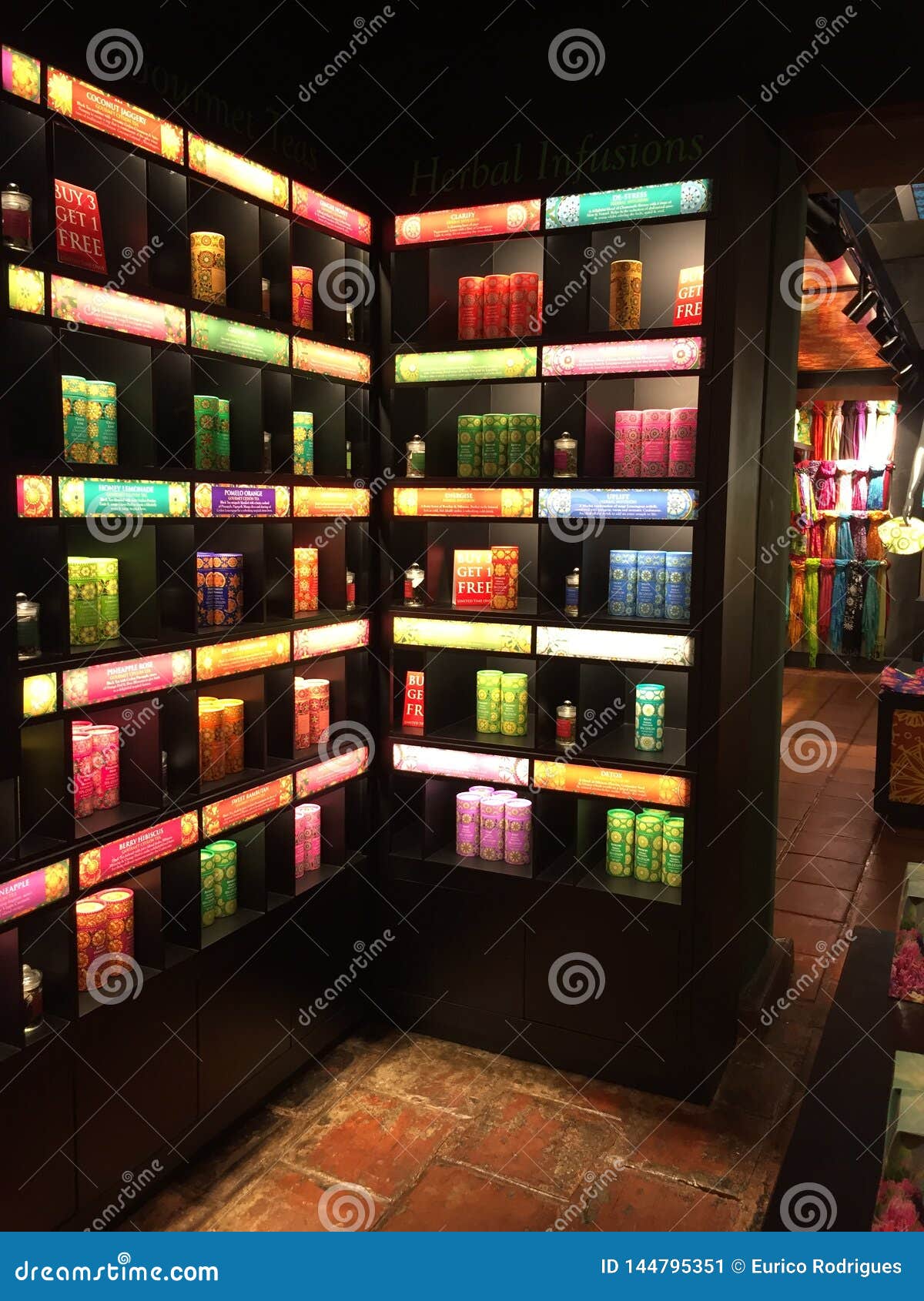 Interiors of Spa Ceylon, Colombo Editorial Photo - Image of packaging ...