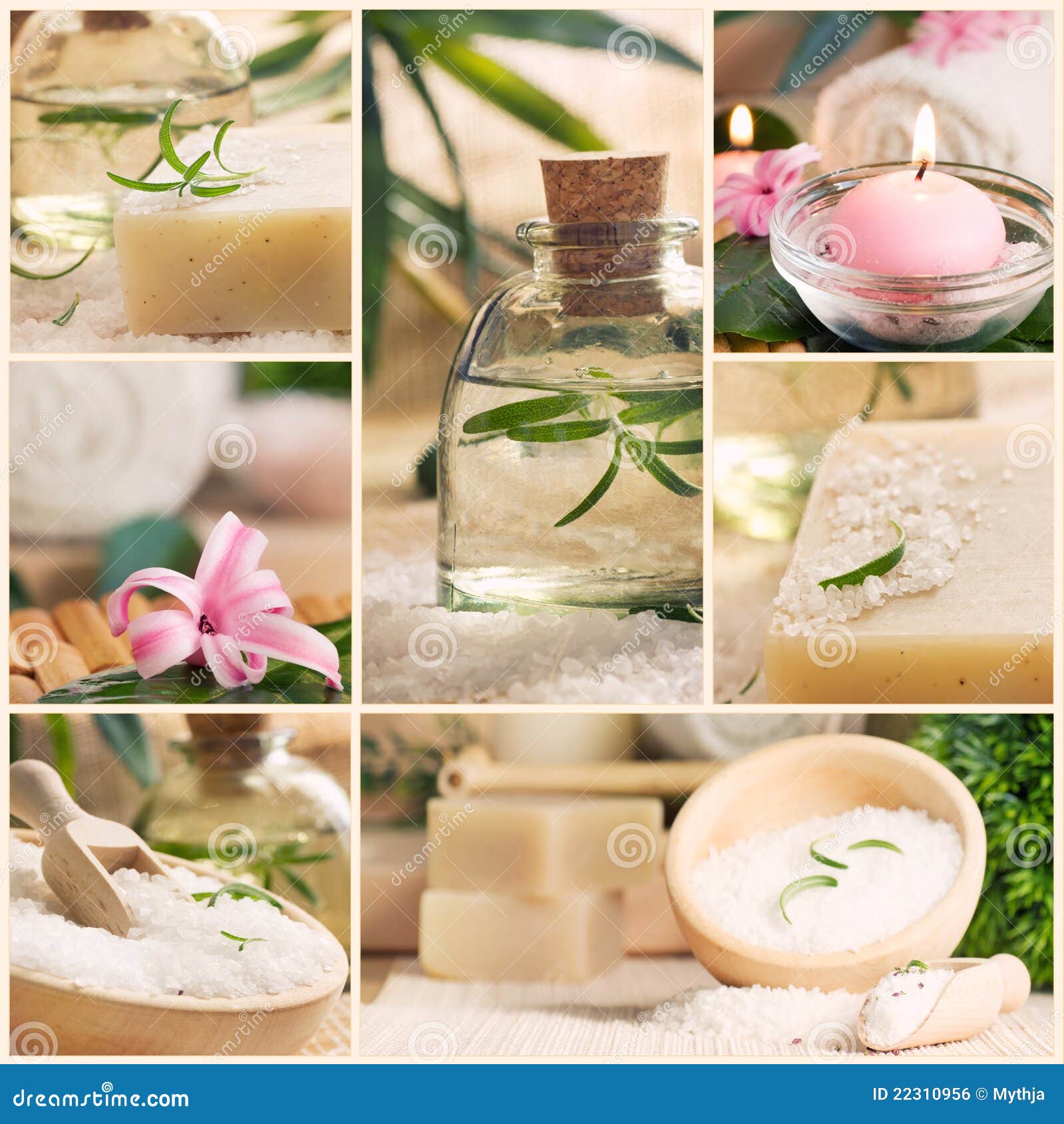 Spa collage stock photo. Image of body, pure, massage - 22310956