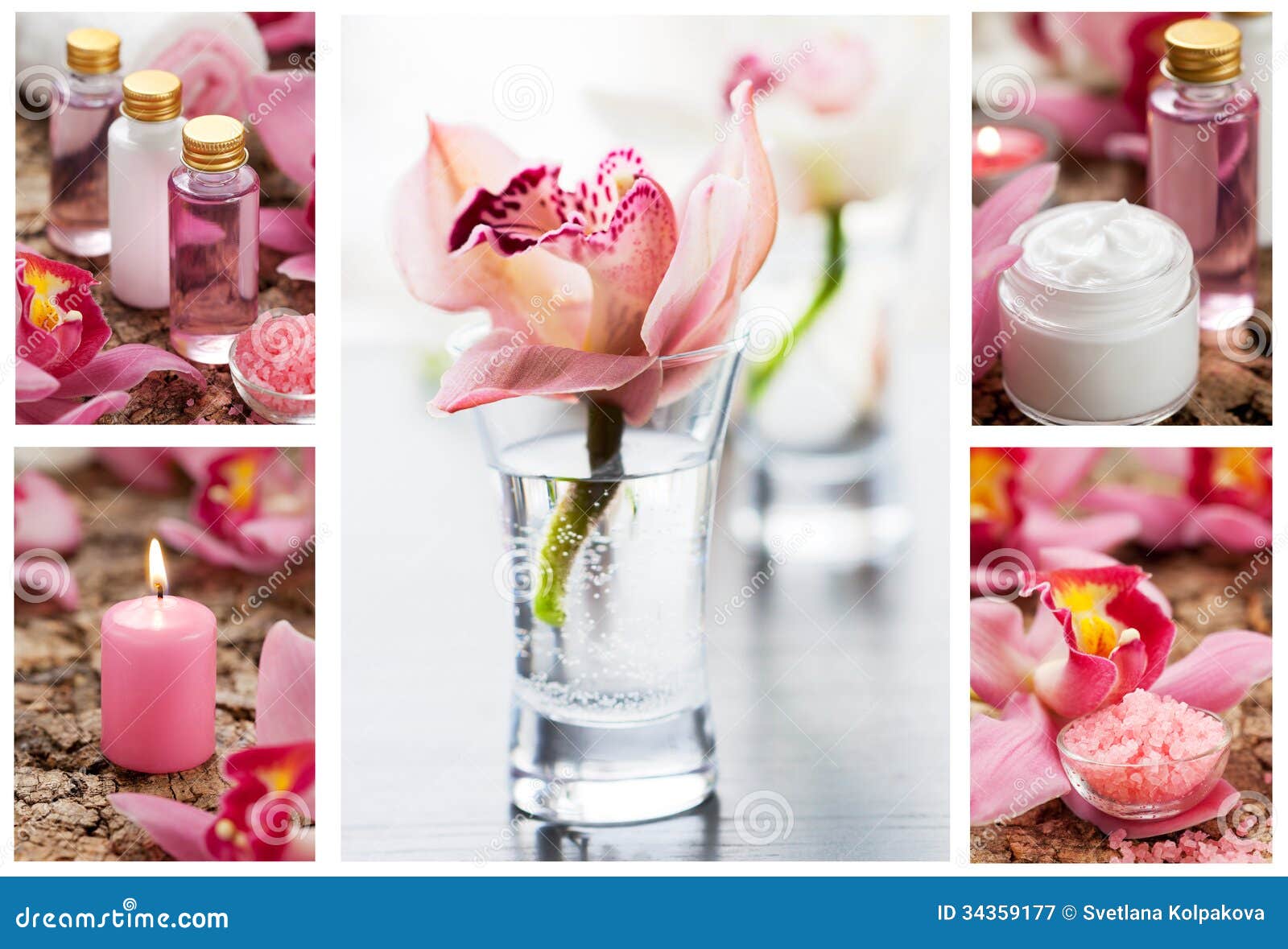 Spa collage stock image. Image of aroma, concept, meditation - 34359177