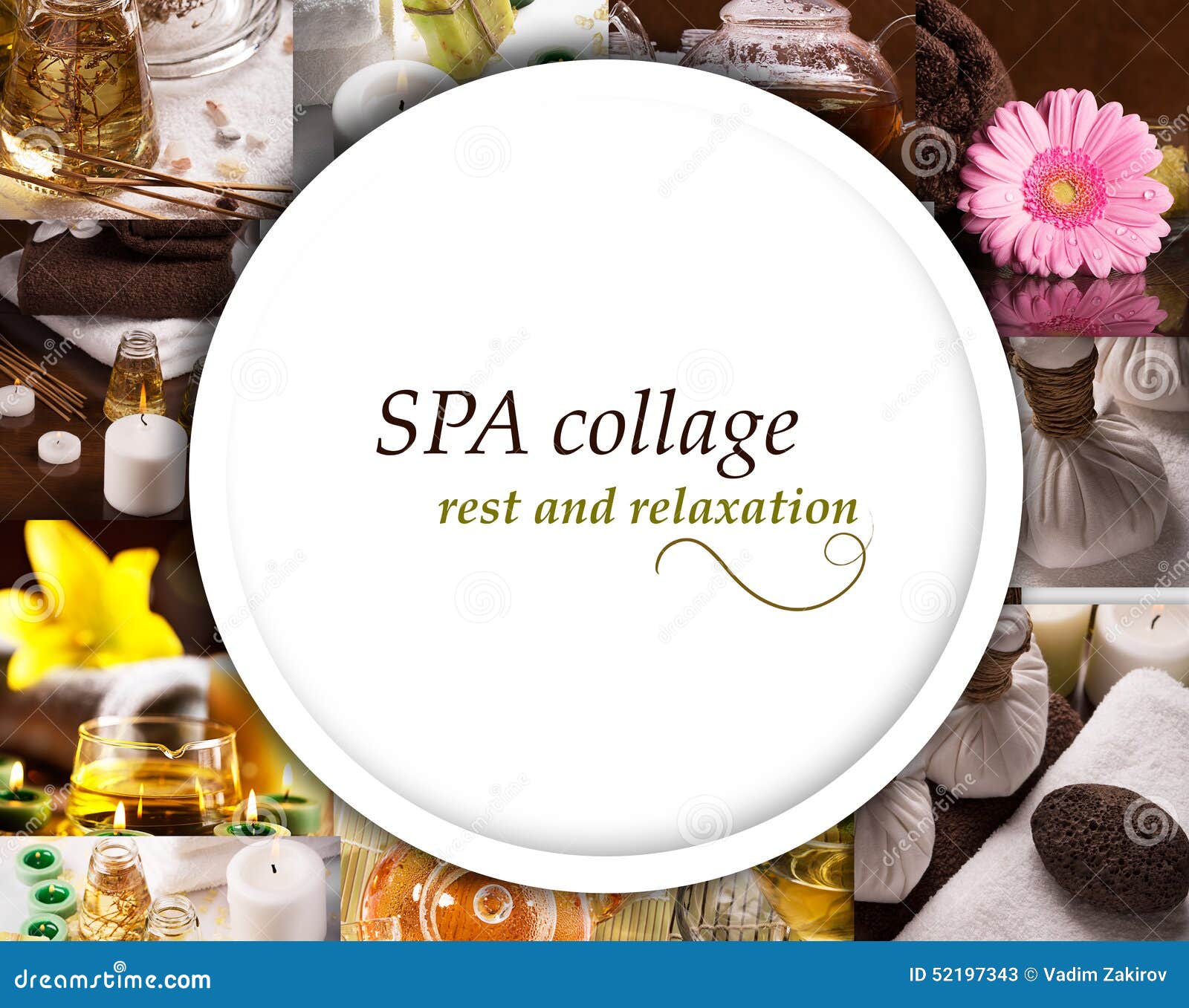 SPA collage stock image. Image of copy, salt, collage - 52197343