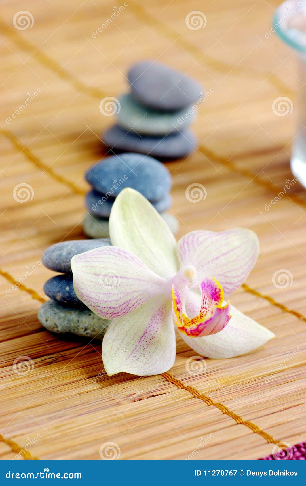 Spa concept with orchids stock image. Image of relaxing - 11270767