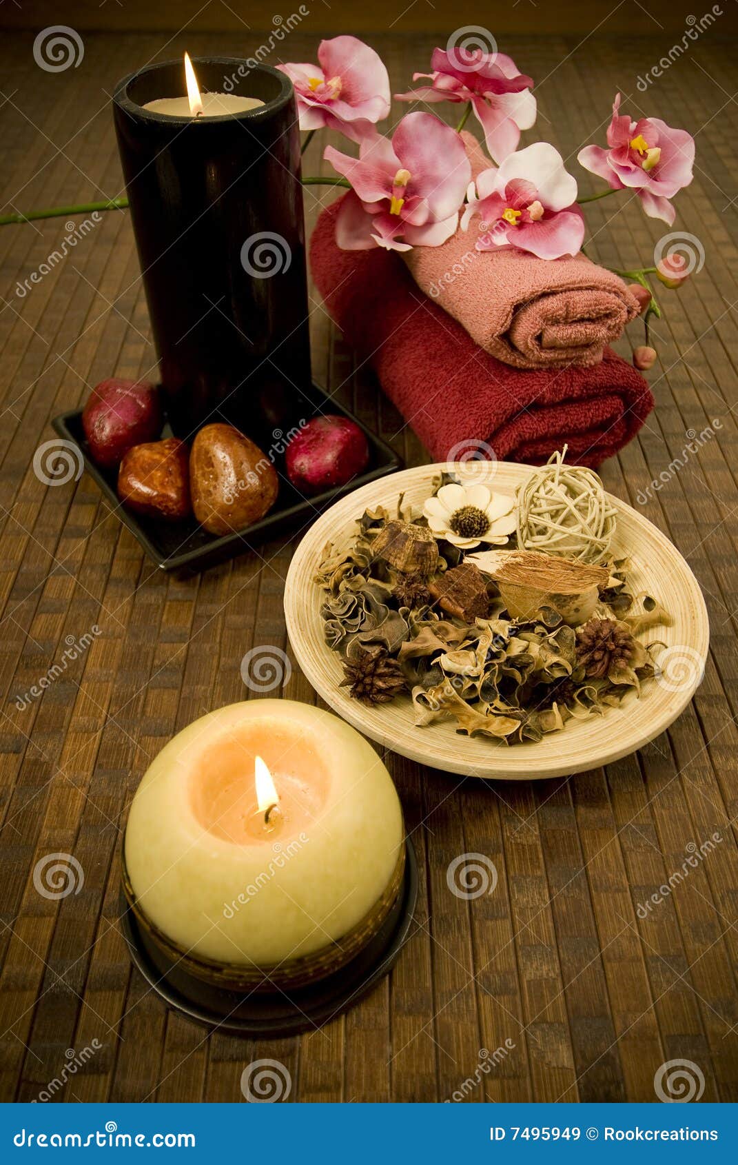Spa elements stock image. Image of meditation, harmony - 7495949