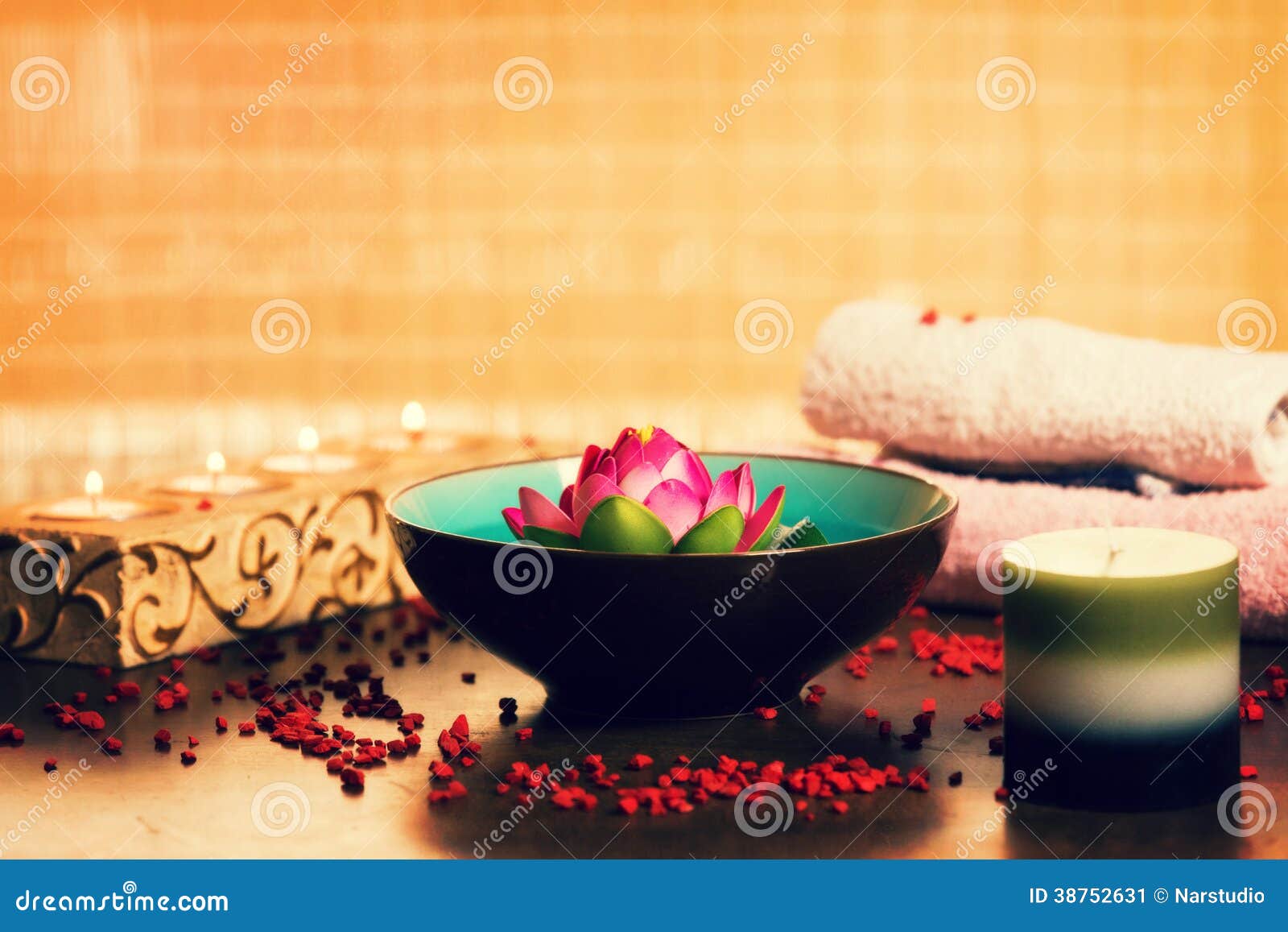 Spa elements stock image. Image of flowing, green, environment - 38752631