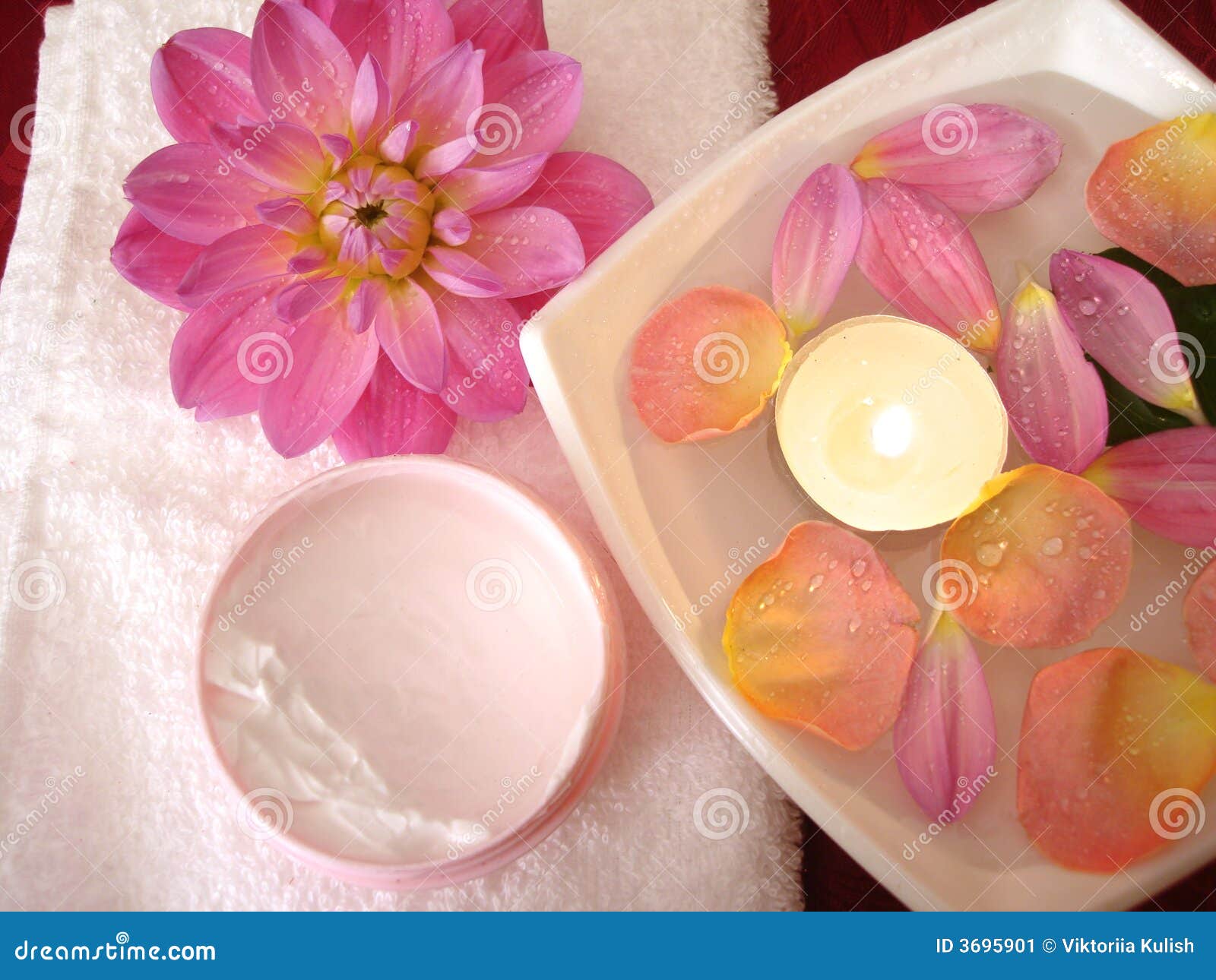 Spa essentials stock image. Image of healthy, bathroom - 3695901