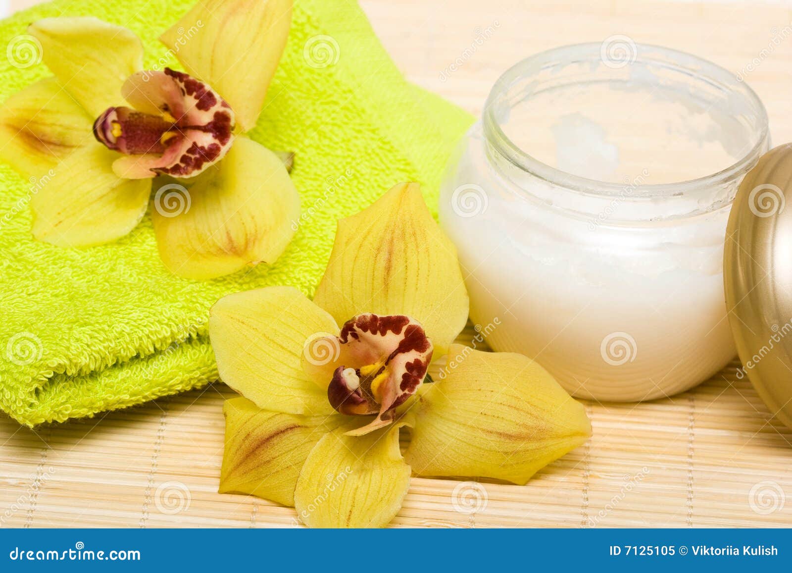 Spa essentials stock image. Image of pile, health, essential - 7125105