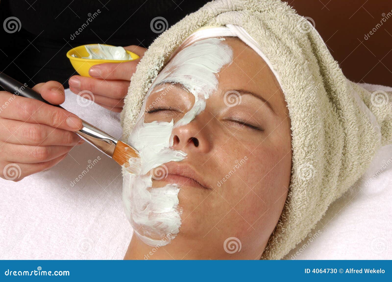 Spa Facial Mask stock photo. Image of replinish, healthy - 4064730