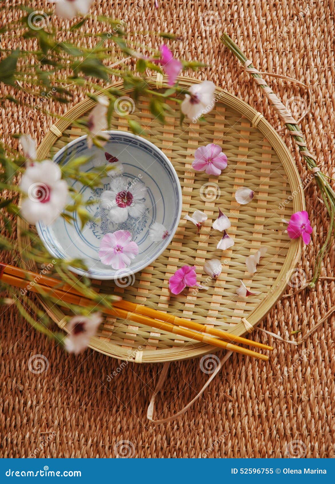 Spa floral composition stock image. Image of composition - 52596755