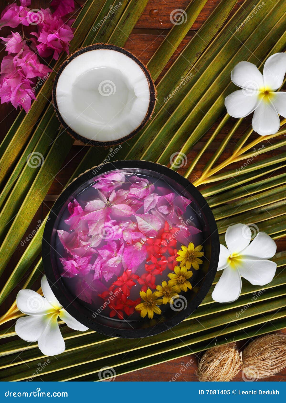 Spa flowers stock image. Image of closeup, nature, freshness - 7081405