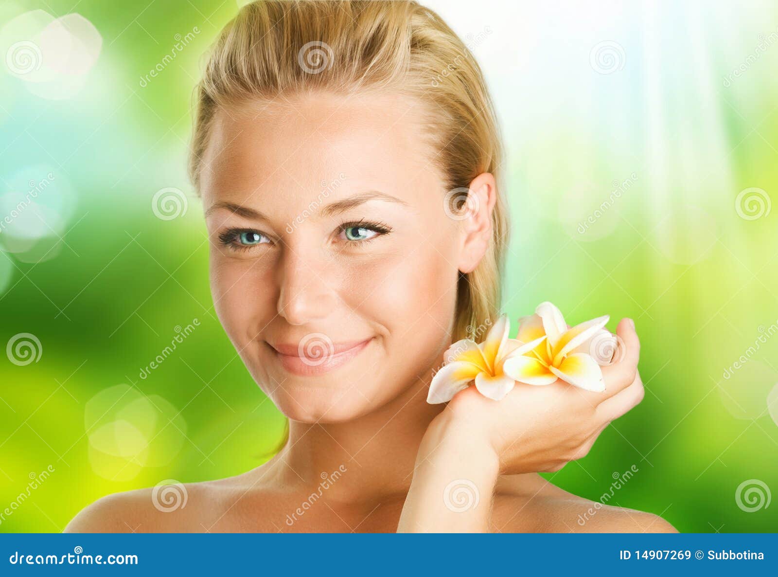 Spa Girl stock image. Image of backgrounds, aroma, background - 14907269