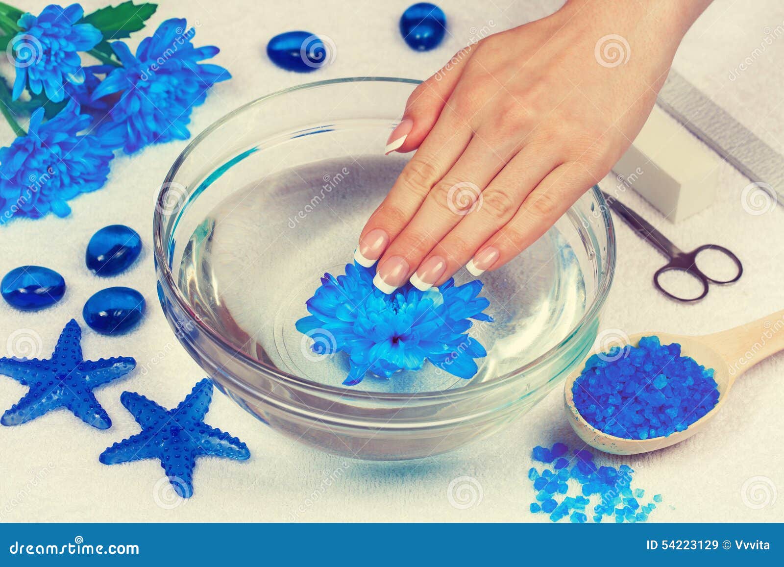 Spa hand stock image. Image of glamour, health, file - 54223129