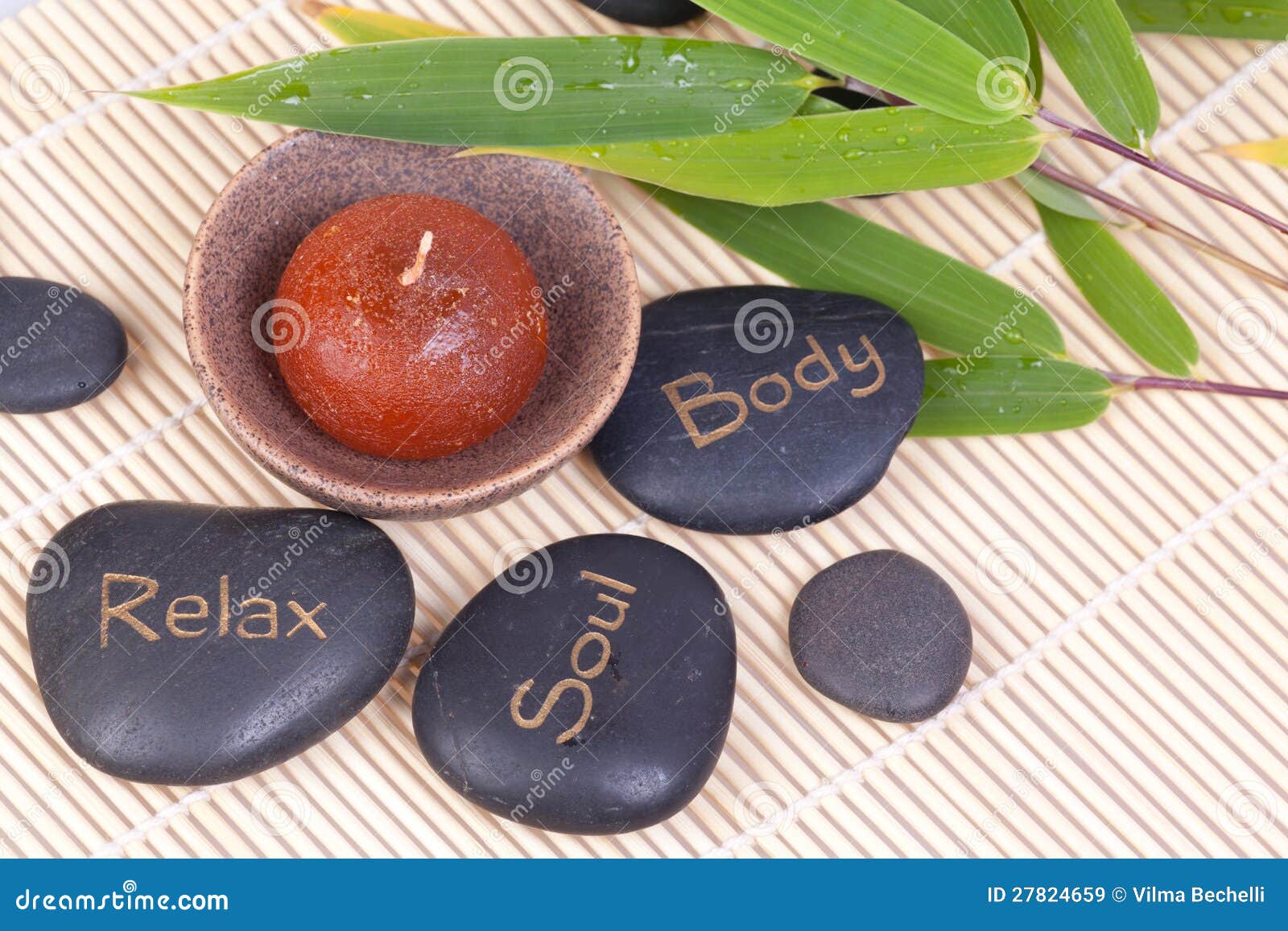 Spa hot stones stock image. Image of massage, relax, relaxation - 27824659