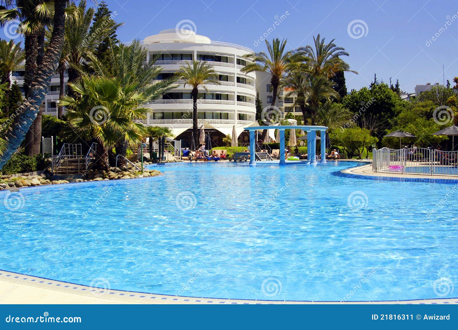 Spa Hotel and Swimming Pool Stock Image - Image of rooms, resort: 21816311