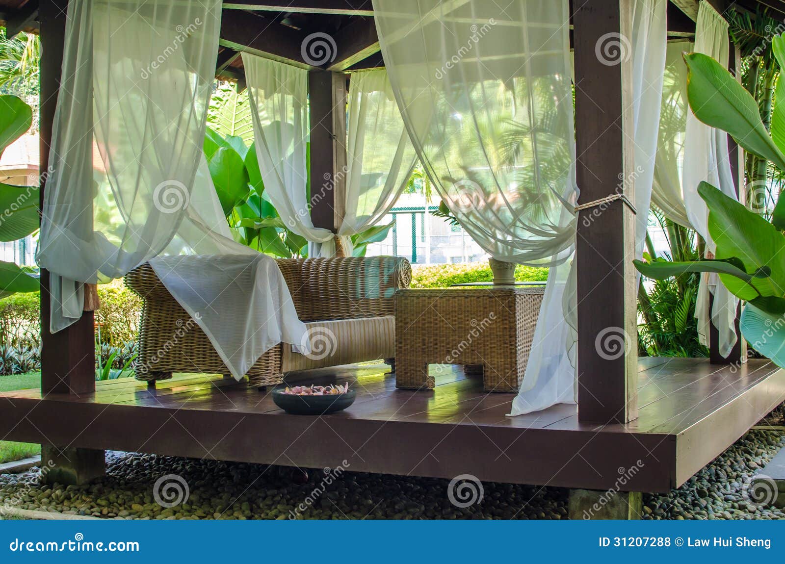 Spa hut stock photo. Image of paradise, relaxation, hotel - 31207288