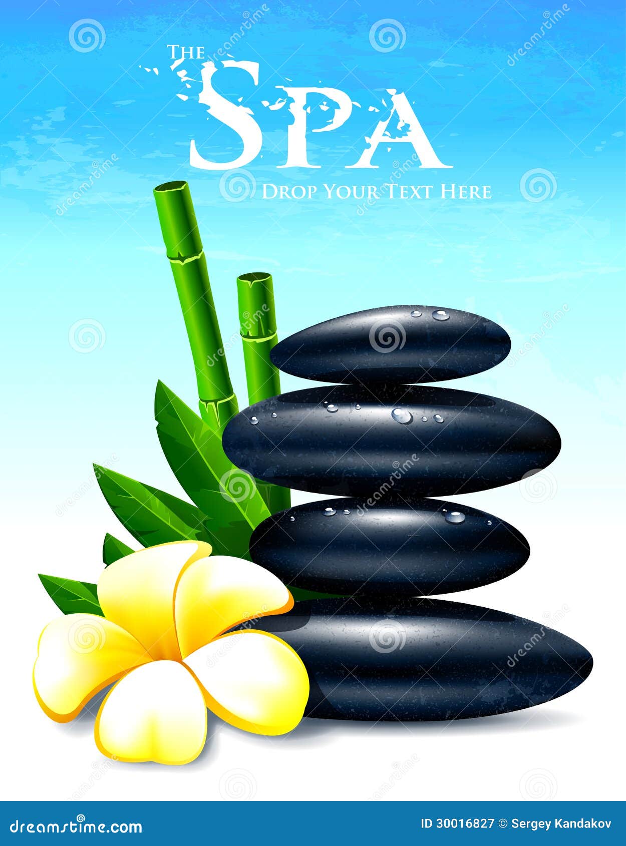 Spa illustration stock vector. Illustration of therapy - 30016827