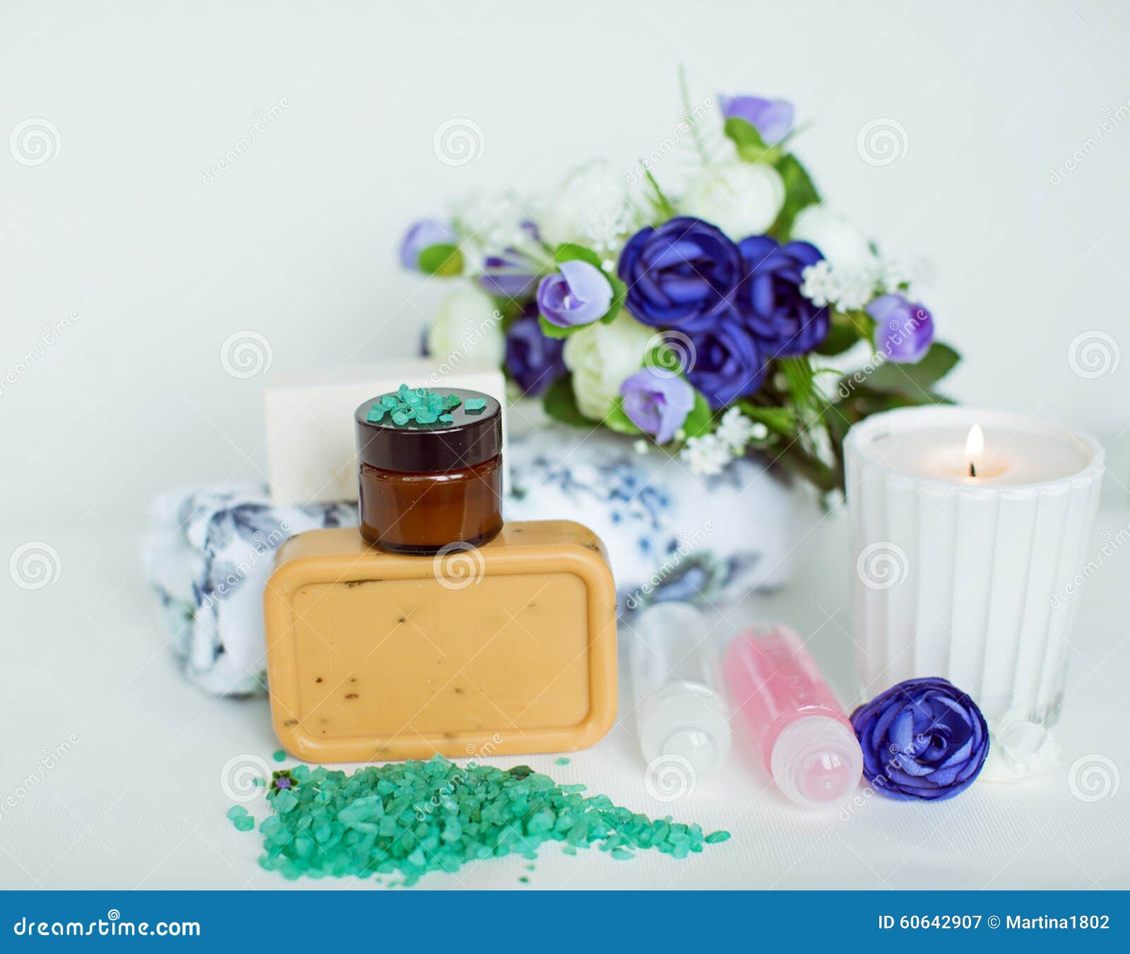 Spa ingredients stock image. Image of aromatherapy, alternative - 60642907