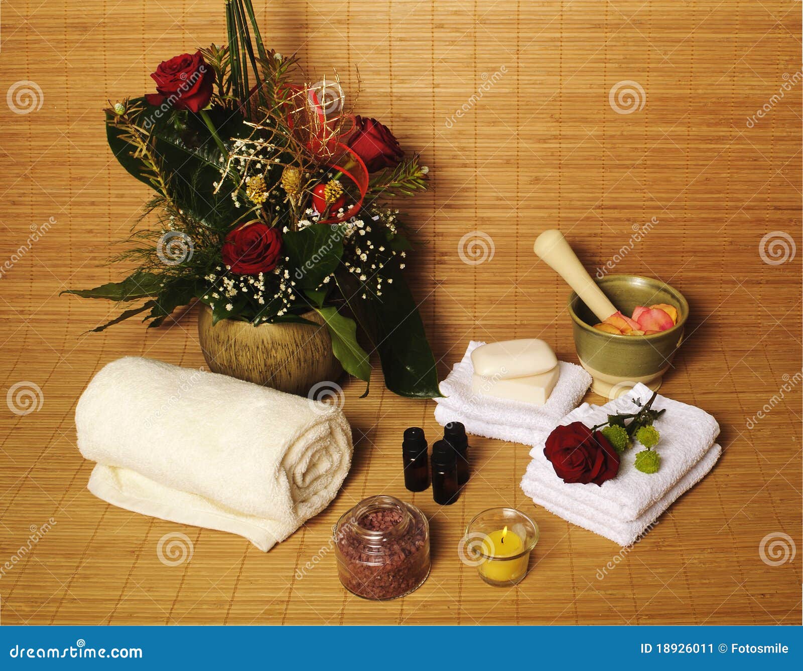 Spa items stock image. Image of concept, aromatherapy - 18926011