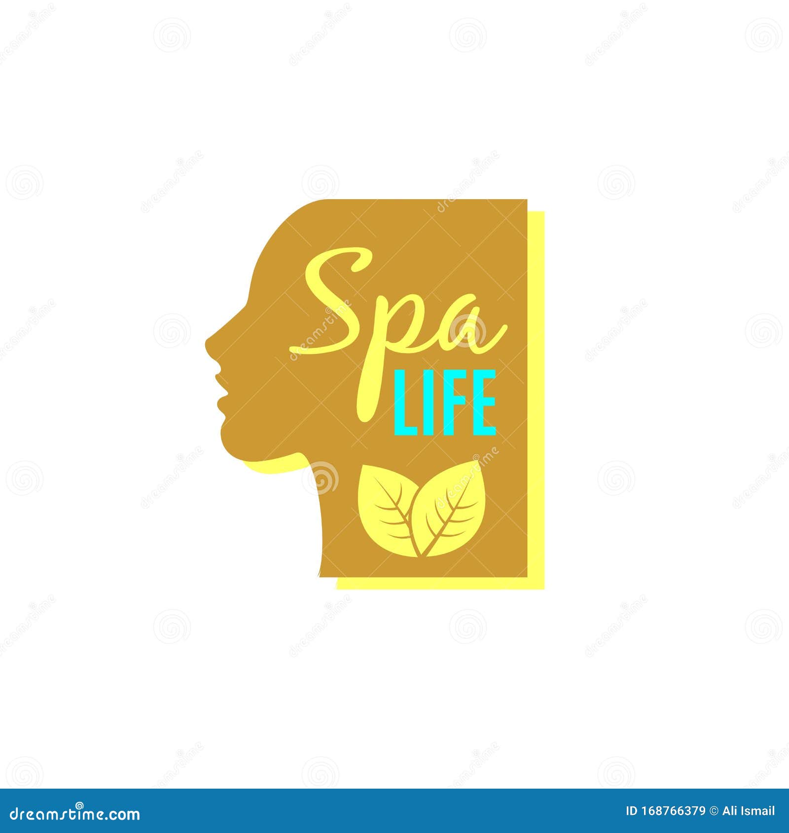 Spa life logo stock vector. Illustration of health, floral - 168766379