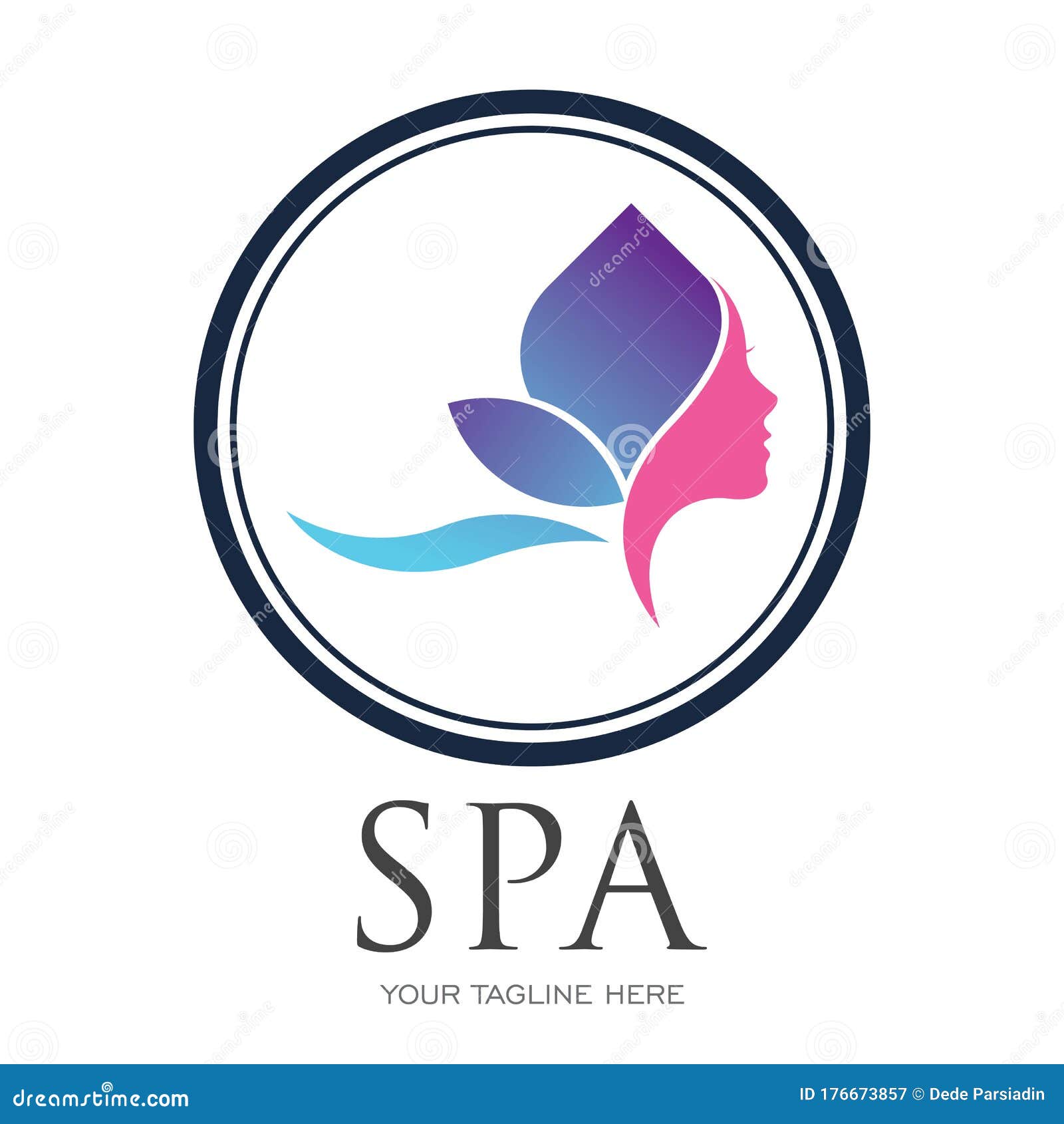 Spa stock vector. Illustration of industry, living, beauty - 176673857