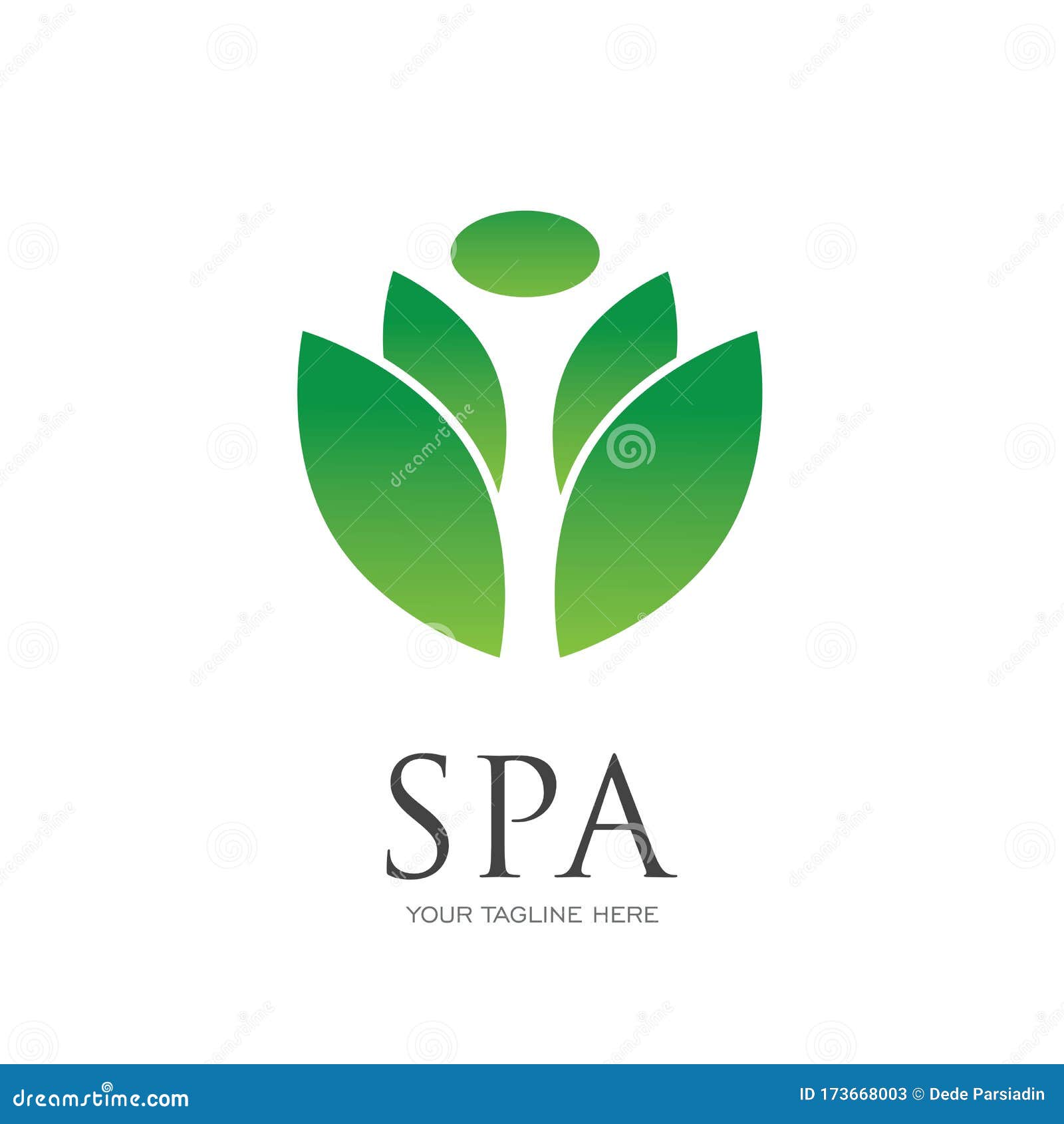 Spa Logo Vector Illustration Design Template Stock Vector ...