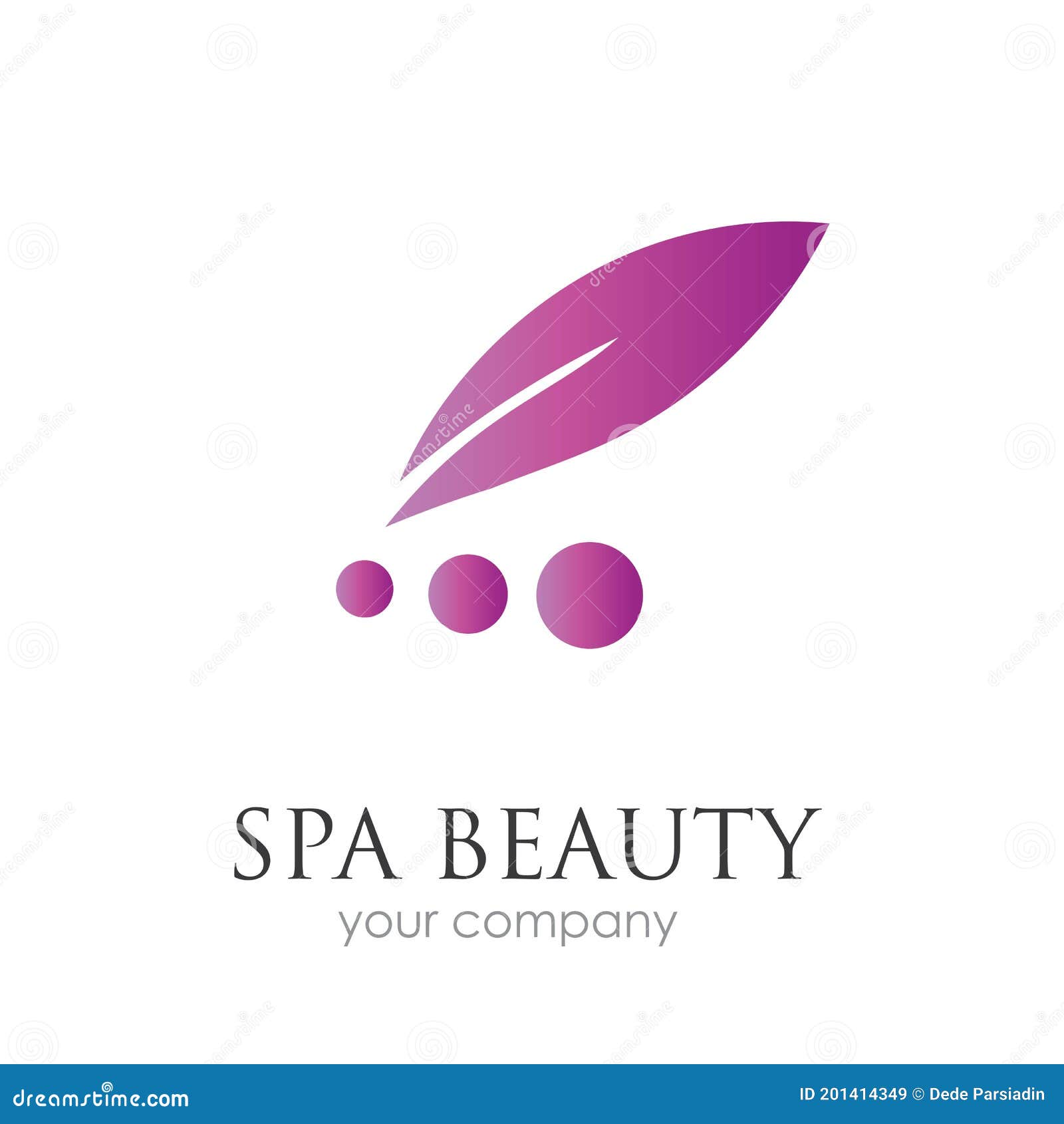 Spa Logo Vector Illustration Design Template Stock Vector ...