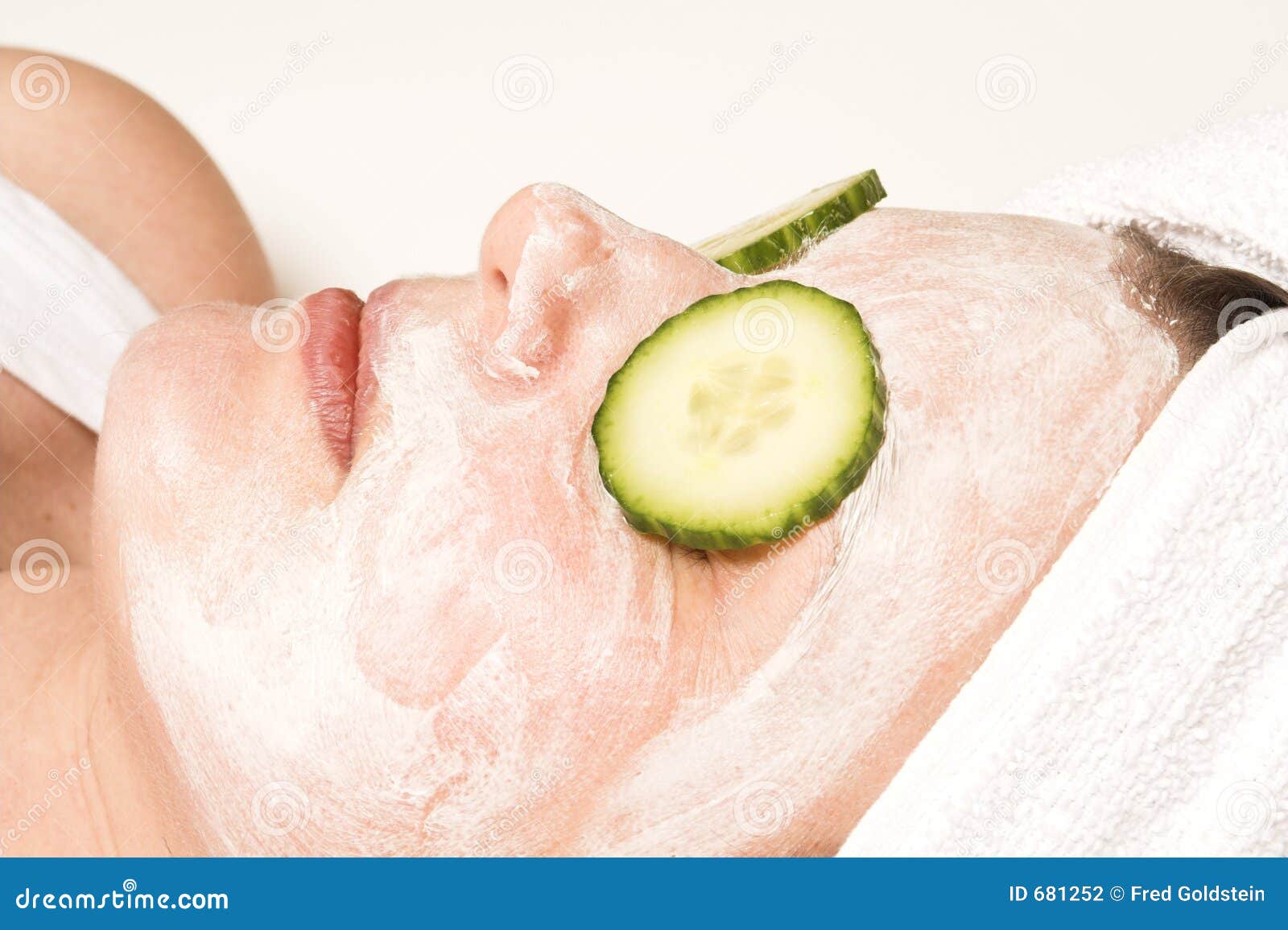 Spa mask stock photo. Image of gentle, femalefirm, aging - 681252