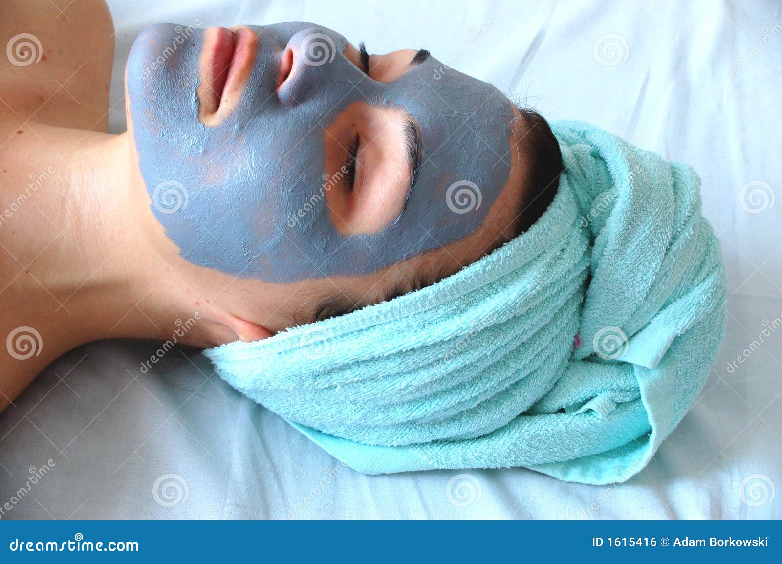 Spa mask #9 stock photo. Image of health, lift, relax - 1615416