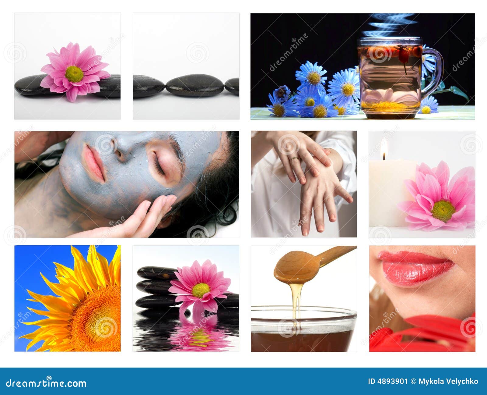 Spa-massage stock image. Image of nature, hygiene, lips - 4893901