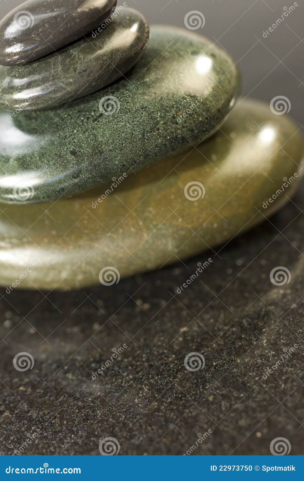 Spa Massage Hot Stones in a Pile Stock Photo - Image of health ...
