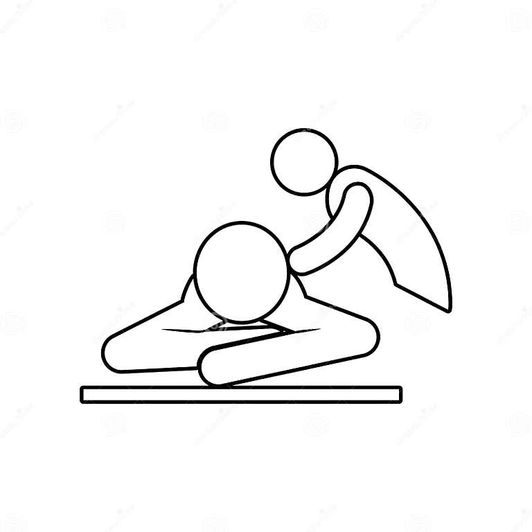 Spa Massage Icon. Element of Spa for Mobile Concept and Web Apps Icon ...