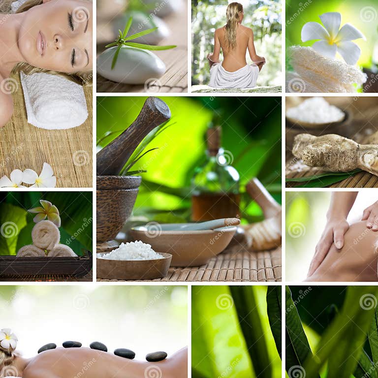 Spa mix stock image. Image of face, cosmetics, facial - 17293277