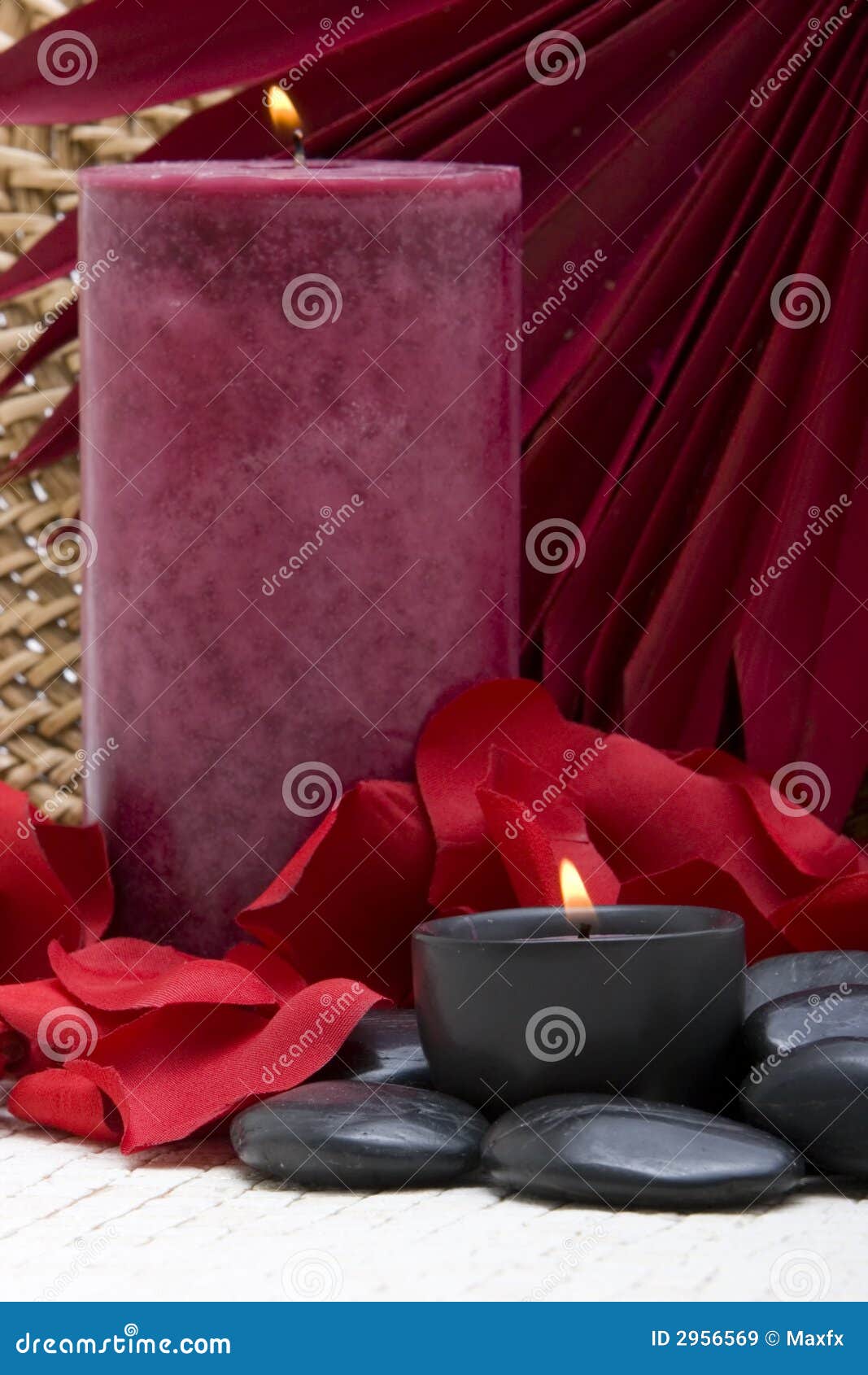 Spa objects stock image. Image of decor, candle, bodycare - 2956569