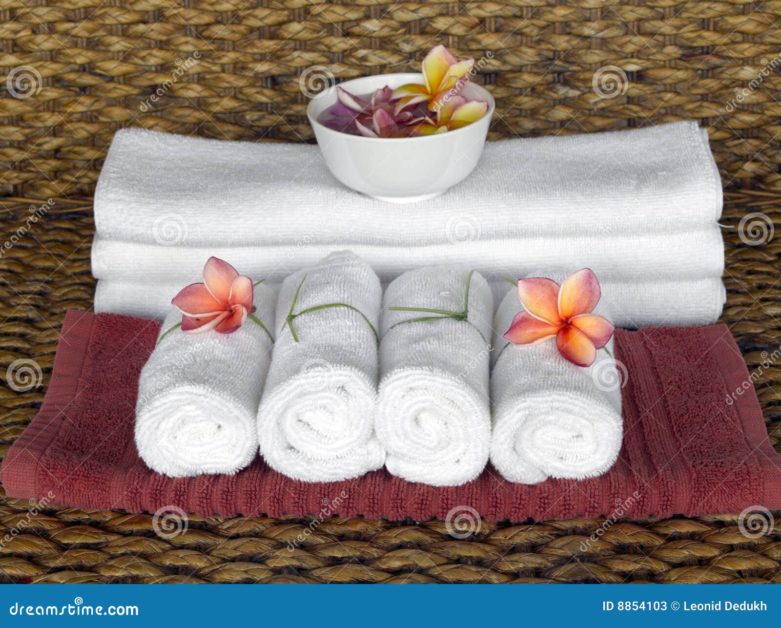 Spa objects stock image. Image of drops, exotic, flowers - 8854103