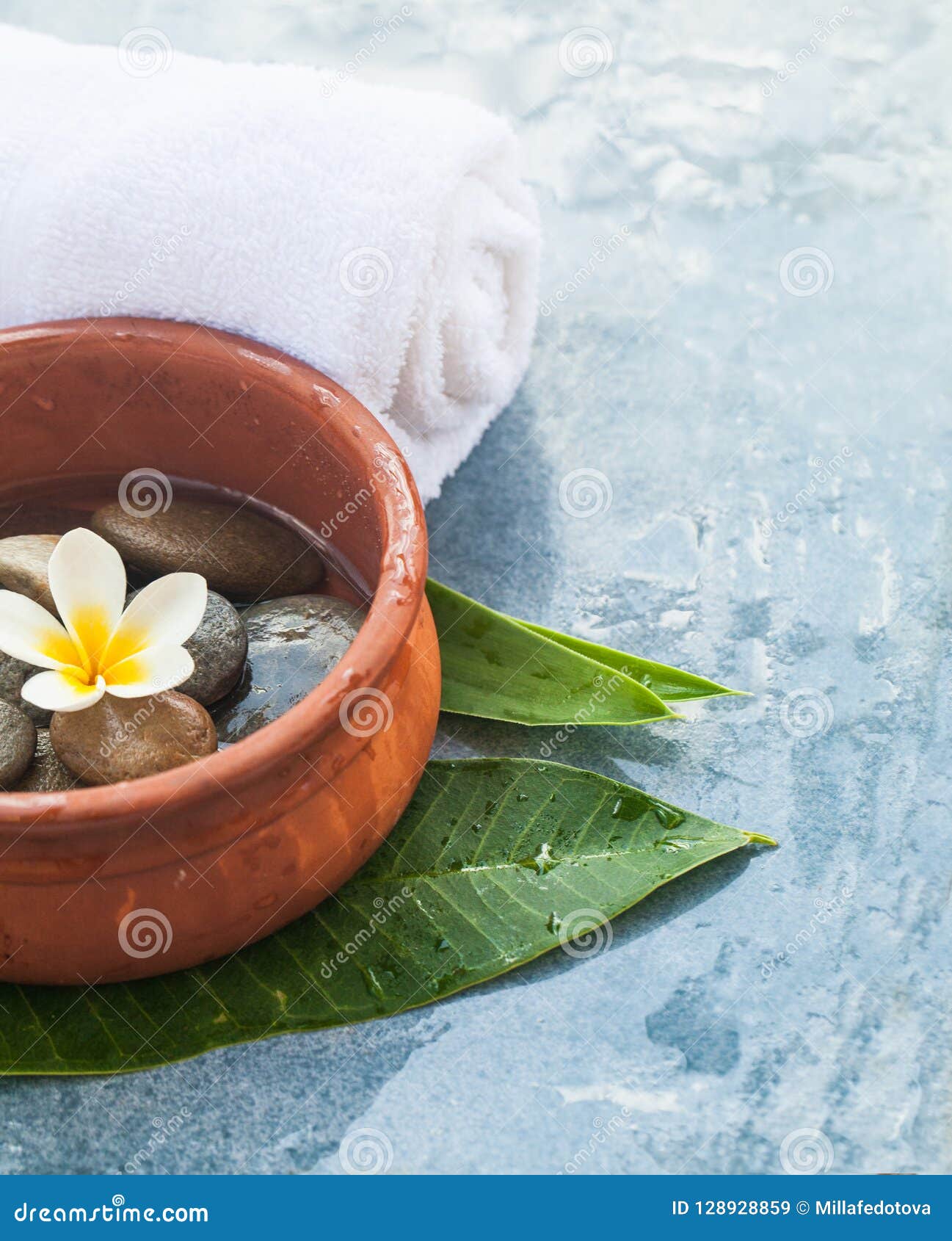 Spa Objects for Massage Treatment with Sunlight Stock Image - Image of ...