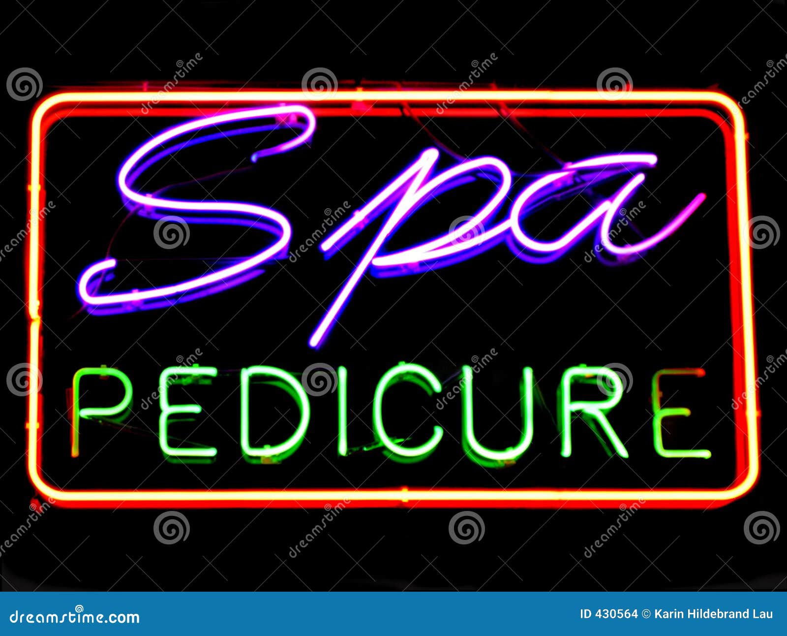 Spa Pedicure stock photo. Image of signage, shop, store - 430564