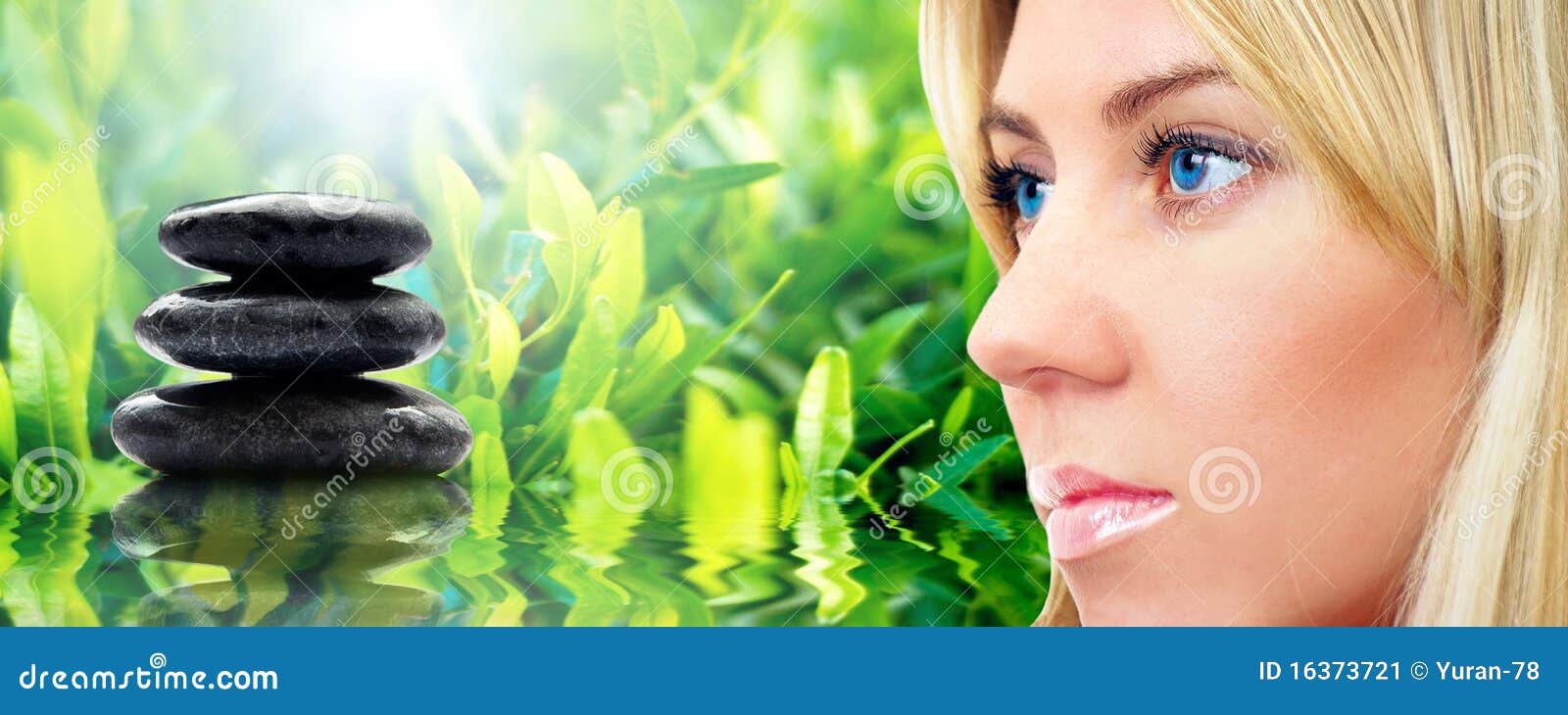 Spa portraite stock image. Image of lifestyle, female - 16373721