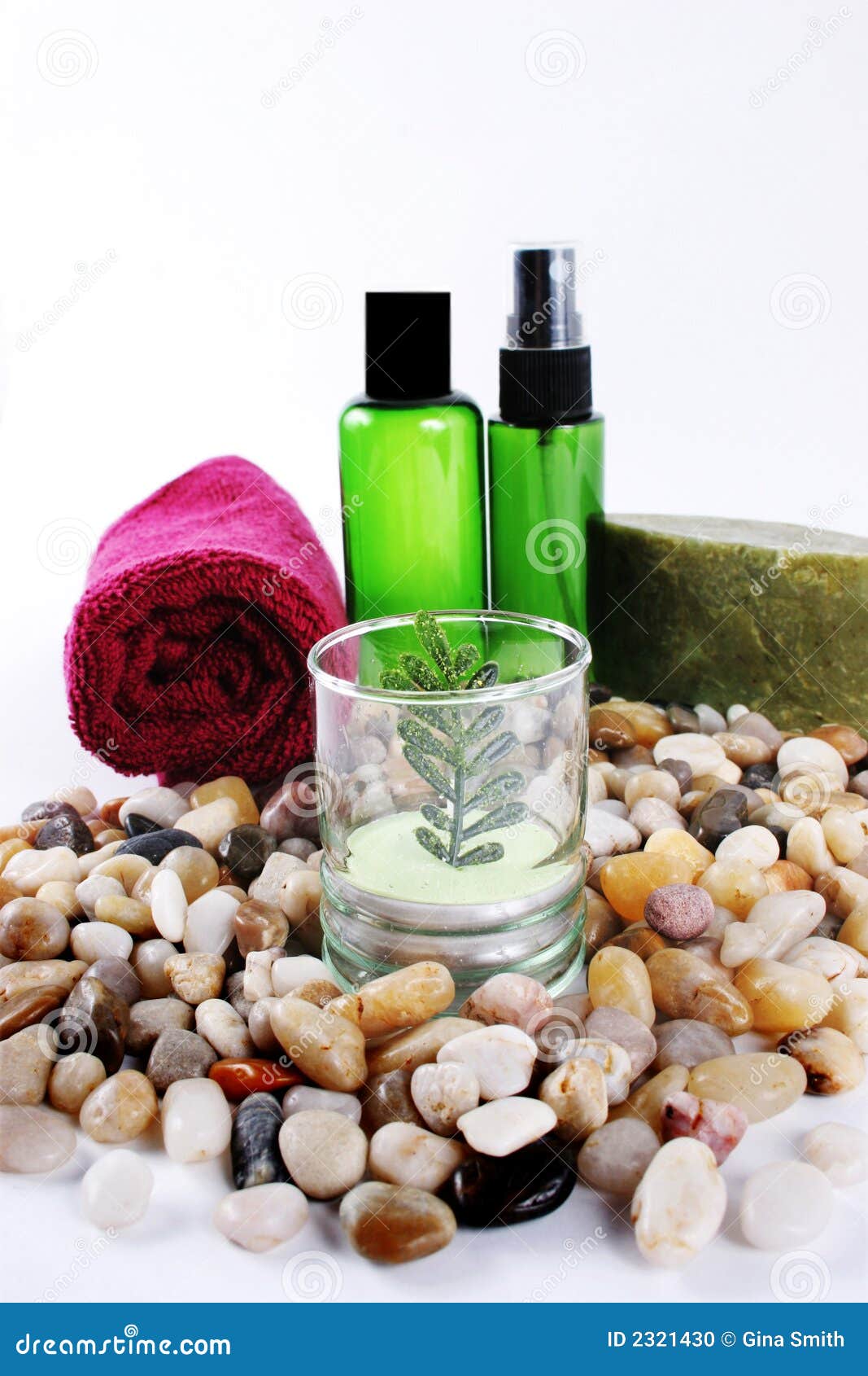 Spa products stock photo. Image of candle, beauty, bottle - 2321430