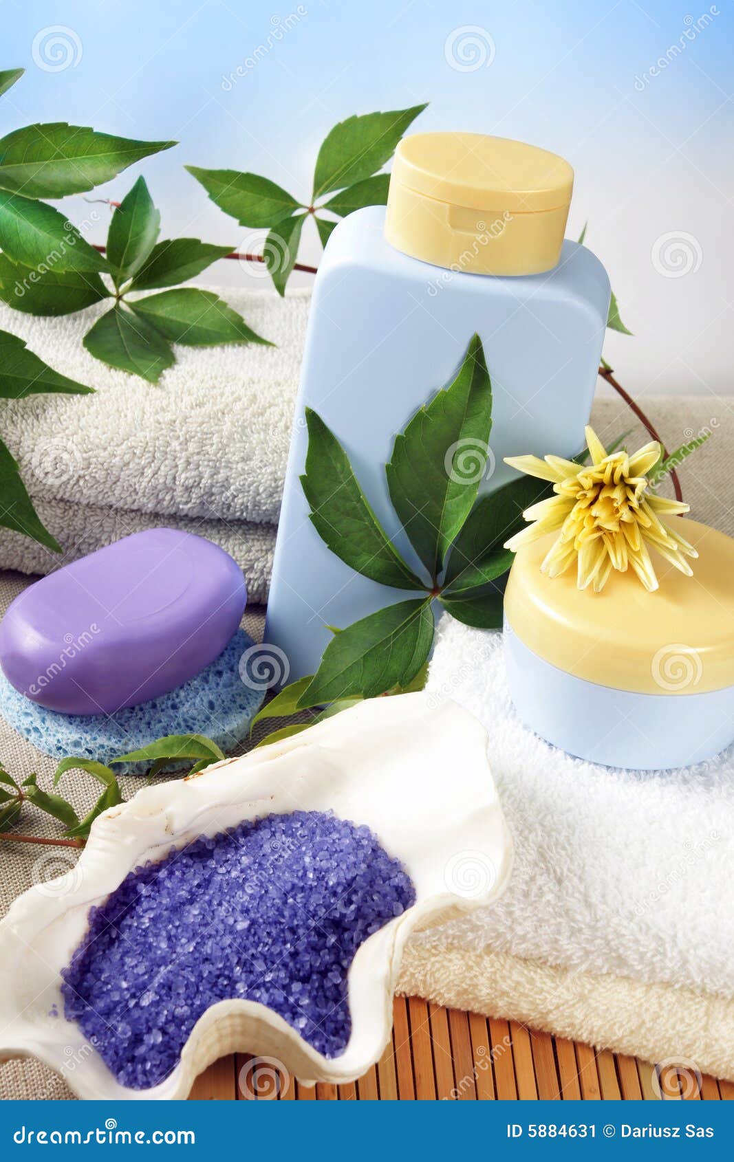 SPA Products stock image. Image of blue, bottle, bath - 5884631