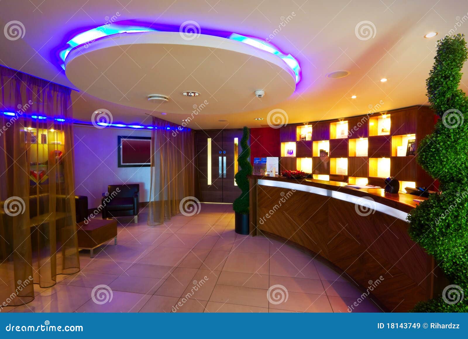 SPA reception interior stock image. Image of resort, hotel - 18143749